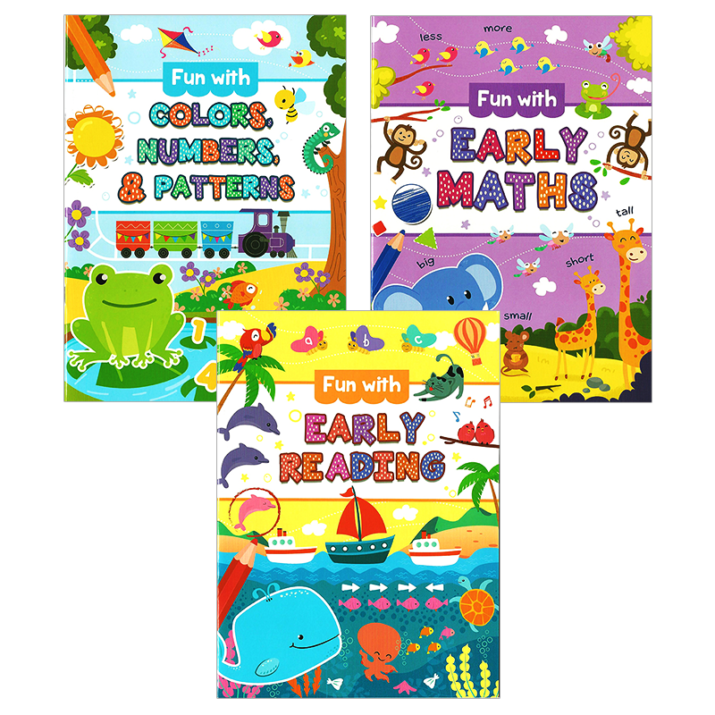 Learning is Fun. FUN WITH READING & MATHS SERIES SET OF 3 (EARLY ...