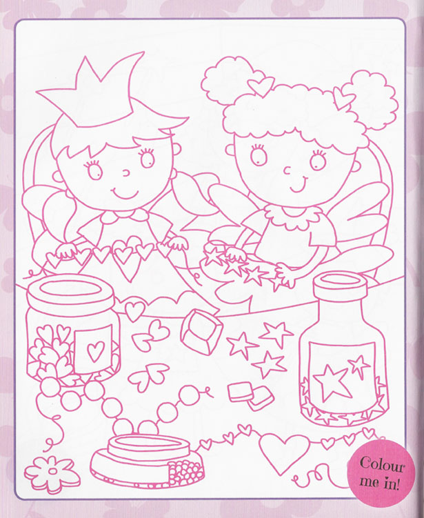 Learning is Fun. MY COLORING ACTIVITY BOOK-FAIRY