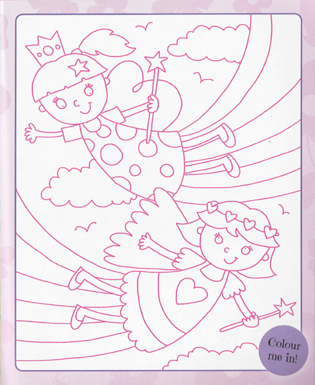 Learning is Fun. MY COLORING ACTIVITY BOOK-FAIRY