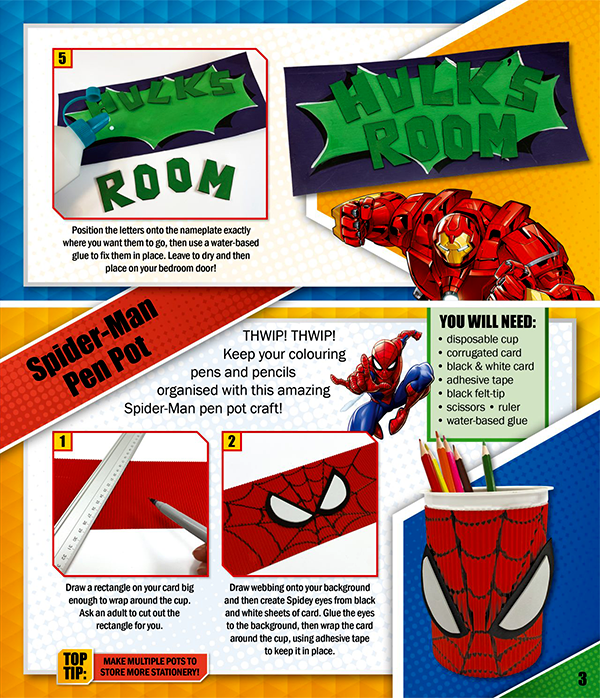 Learning is Fun. DISNEY 3D POP HEADS POSTERS-MARVEL