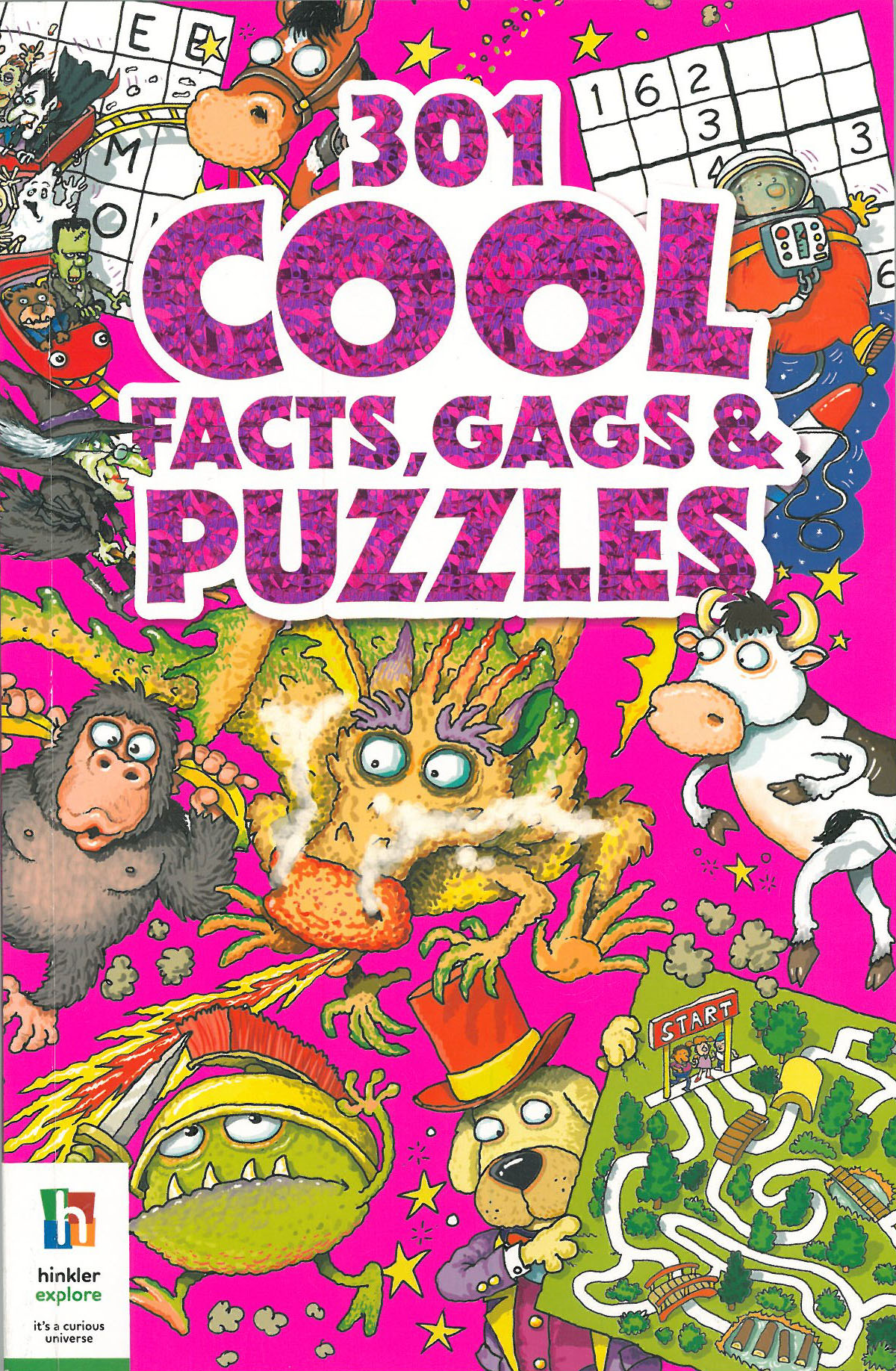Learning is Fun. HINKLER EXPLORE-301 COOL FACTS, GAGS, & PUZZLES